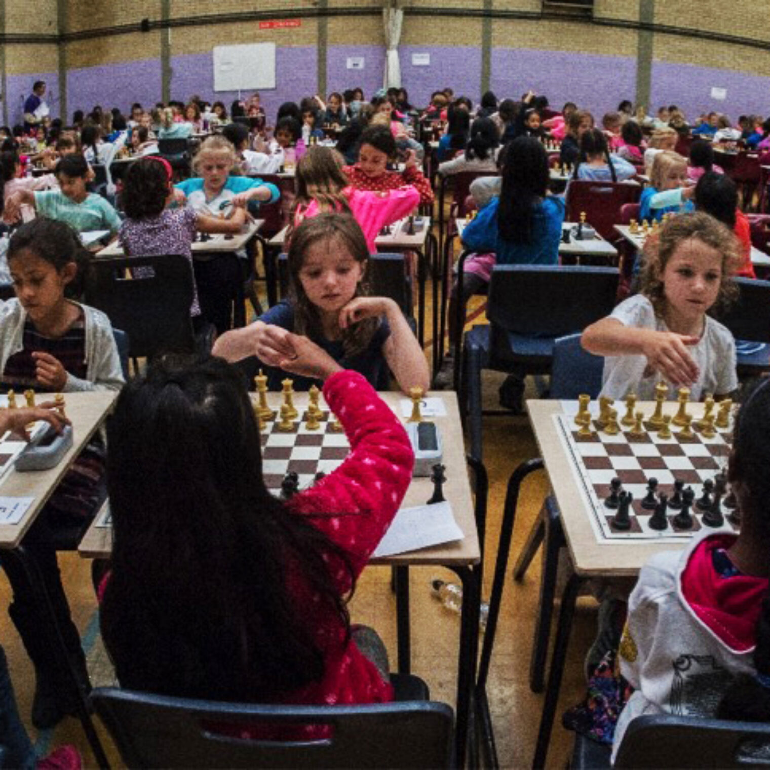 World's largest children’s Chess Tournament - Delancey